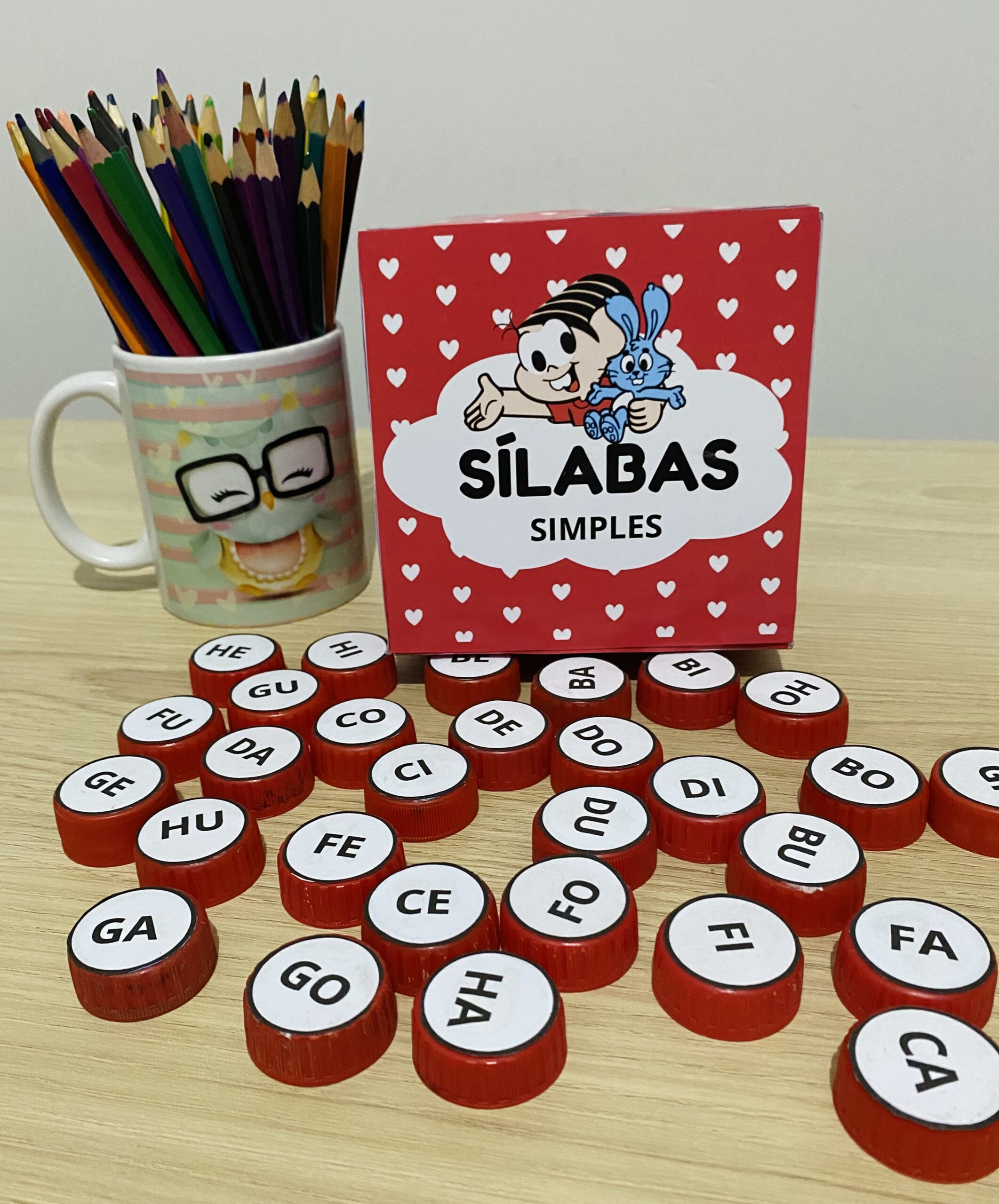 Caixa sílabas simples – Espaço Pedagógico Encantar